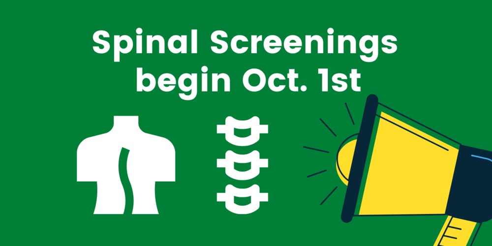Nurse Alert!: Spinal Screenings Begin | Ramey Elementary School