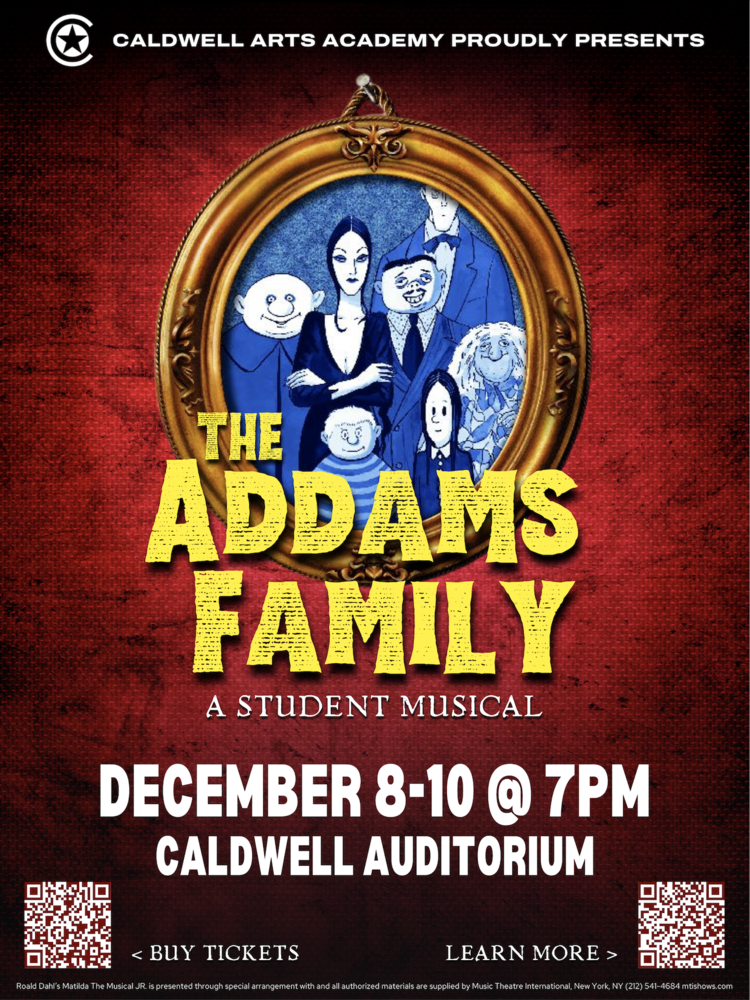 Addams Family the Musical | Caldwell Arts Academy