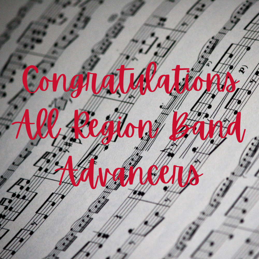Congratulations All-Region Band Advancers | Tyler Legacy High School