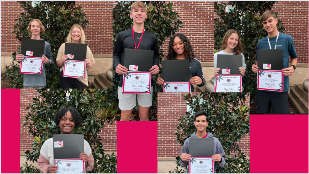 November Students of the Month | Tyler Legacy High School