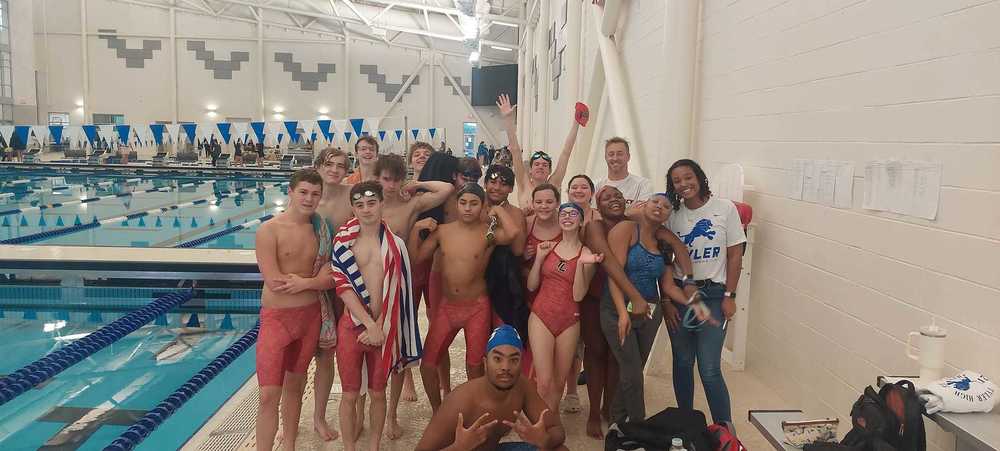 Legacy JV Swim District Championship Success | Tyler Legacy High School