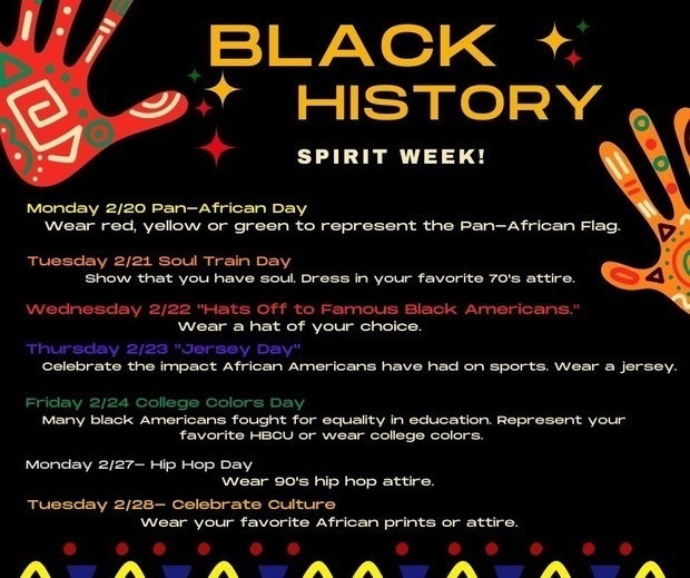 Black History Spirit Week | Bell Elementary School