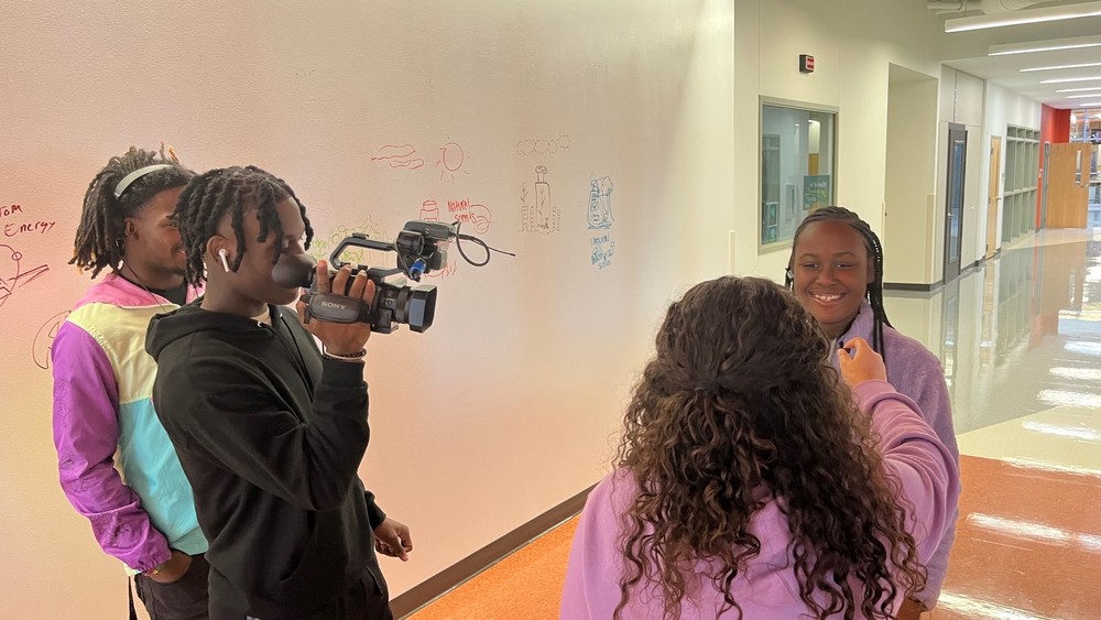 Audio/Video Production I mic check | Career & Technology Center