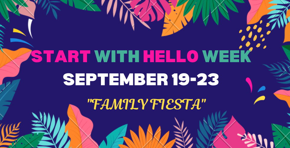 Start With Hello Week - September 19-23 | Austin Elementary School