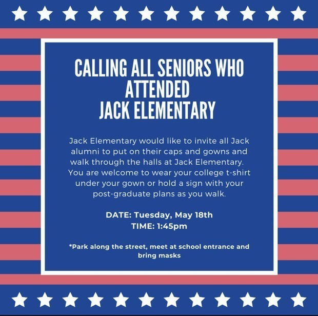Senior Walk at Jack Elementary | Jack Elementary School