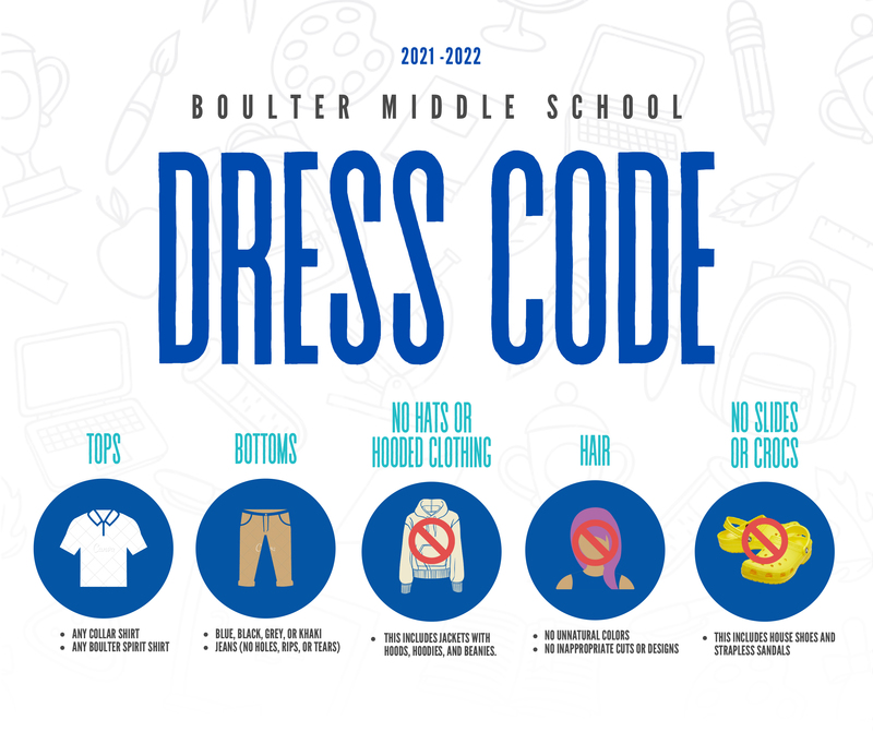 2021-2022 Dress Code | Boulter Middle School