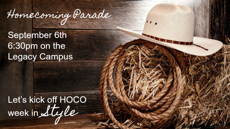 Denim and Diamonds Homecoming Parade | Tyler Legacy High School