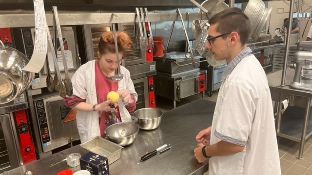 Culinary 1 Students at Work | Career & Technology Center