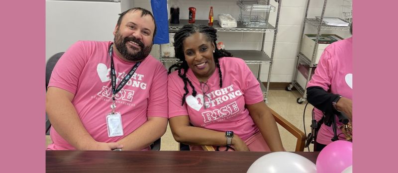 Red Ribbon Week - "PINK OUT - Fight Strong against Breast Cancer ...