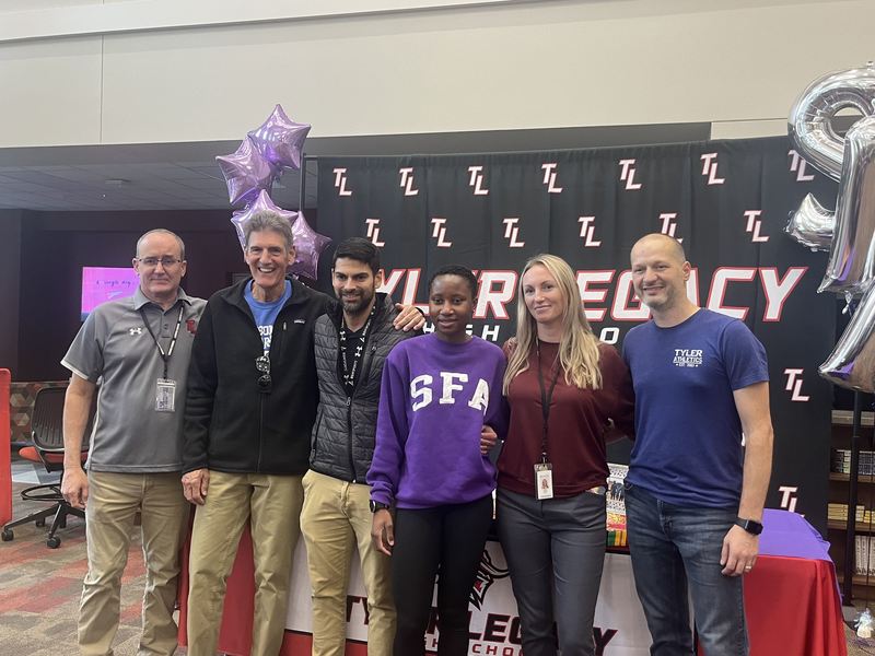 SIGNING DAY FOR TYLER LEGACY HIGH SCHOOL ATHLETE | Tyler Legacy High School