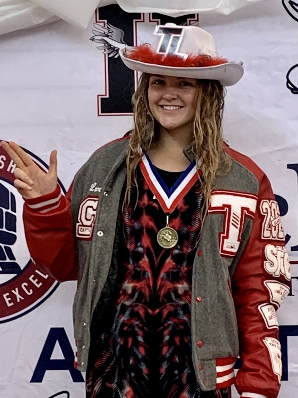 Legacy Varsity Swim District Winners | Tyler Legacy High School