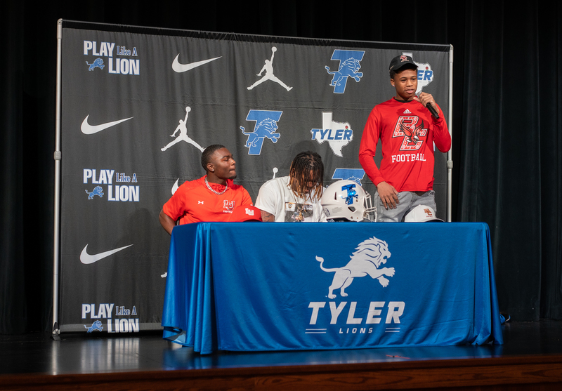 Signing Day for Tyler High School Athletes | Tyler ISD