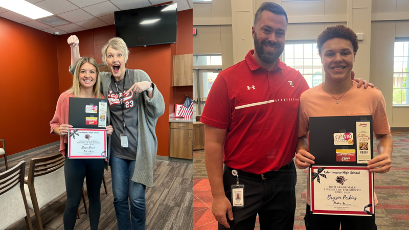 April Students of the Month | Tyler Legacy High School