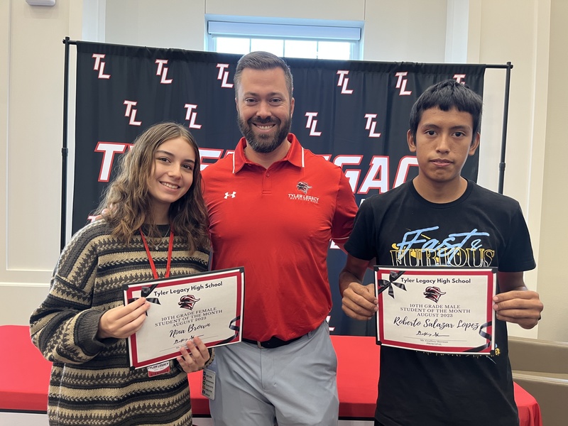 August Students of the Month | Tyler Legacy High School