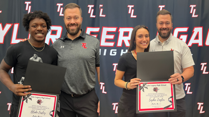 September Students of the Month | Tyler Legacy High School