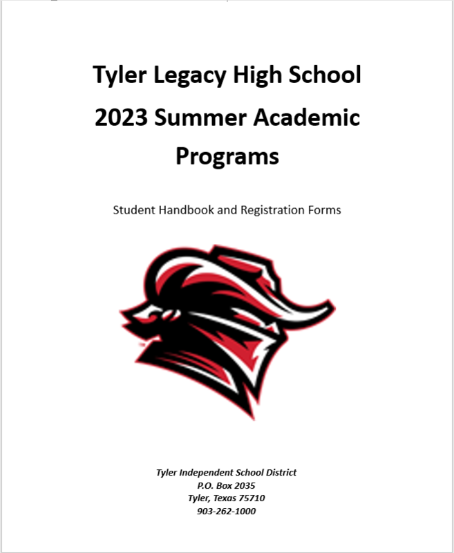 Legacy Summer School 2023 | Tyler Legacy High School