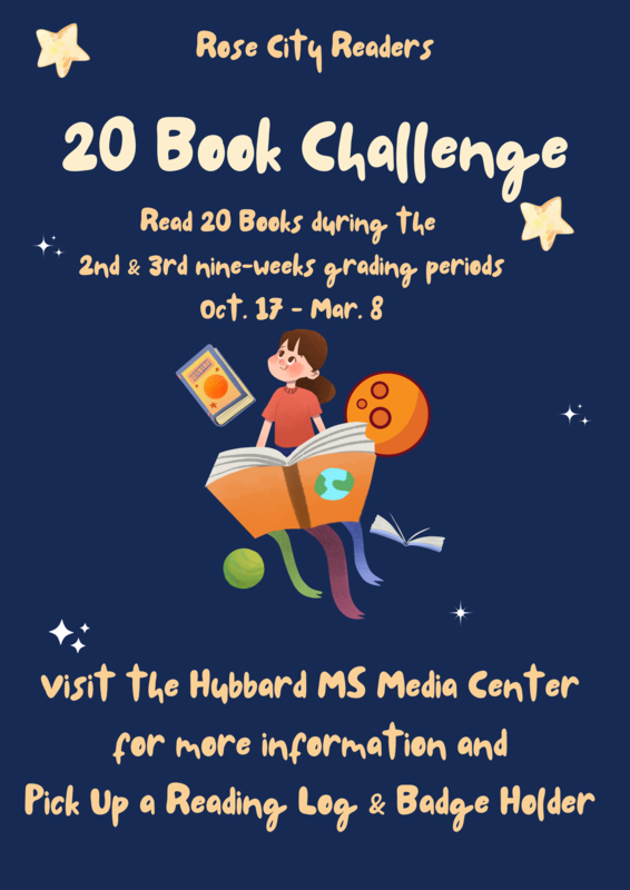 20 Book Challenge Begins! | Hubbard Middle School